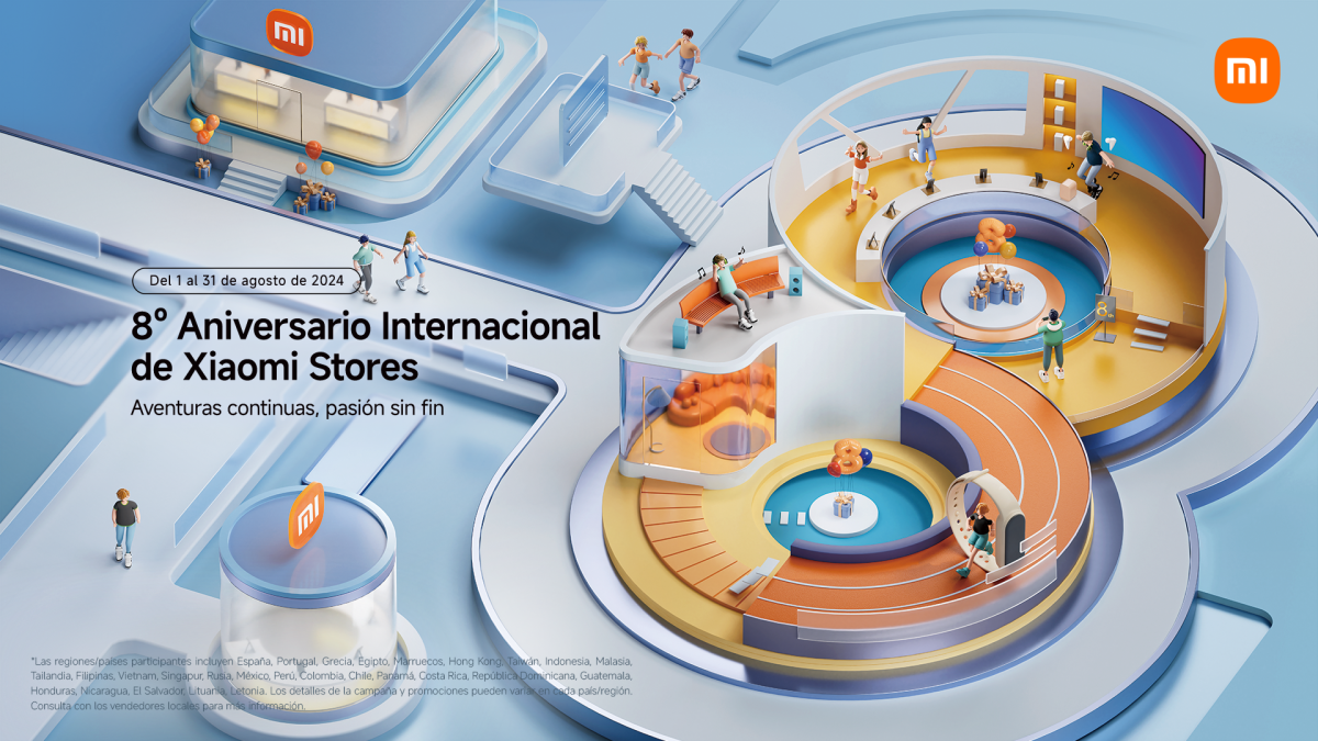 ¡Xiaomi celebra el 8.º aniversario de las Mi Stores! – TecnoBinaria;